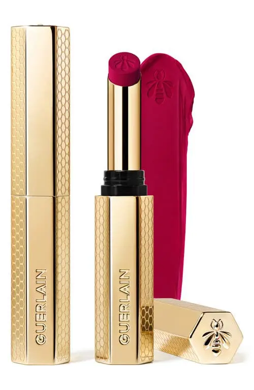 GUERLAIN Kiss Kiss Honey-infused Refillable Lipstick - 395 Bold Fuschia