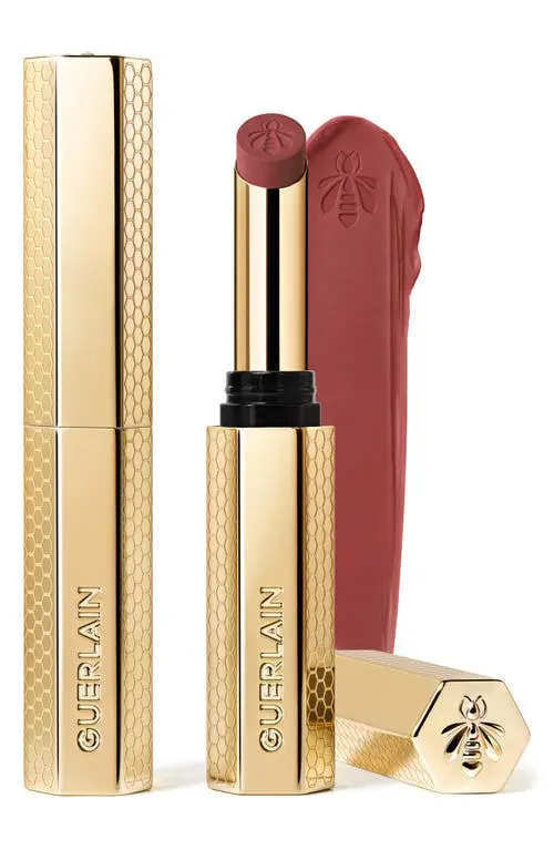 GUERLAIN Kiss Kiss Honey-infused Refillable Lipstick - 396 Peony Kiss