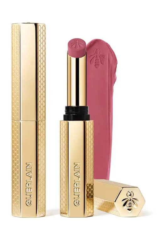 GUERLAIN Kiss Kiss Honey-infused Refillable Lipstick - 815 Tender Lilac