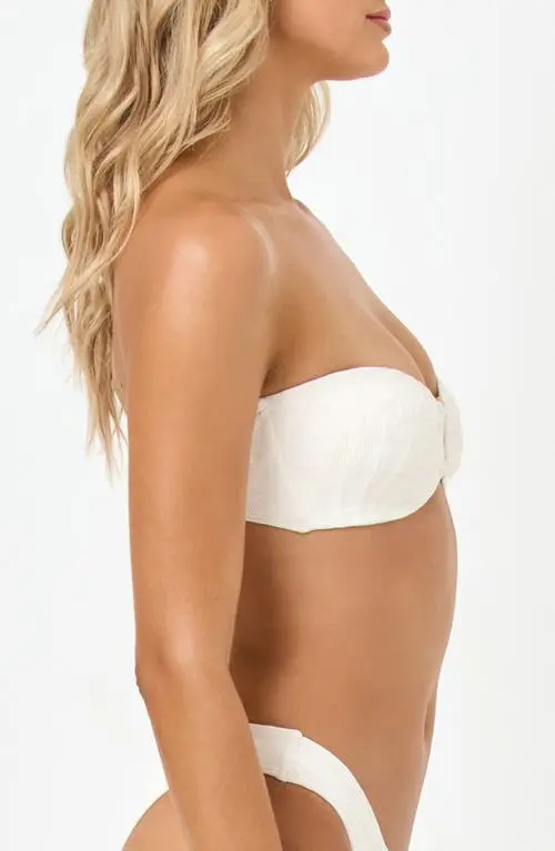 L*Space Jasper Bandeau Bikini Top