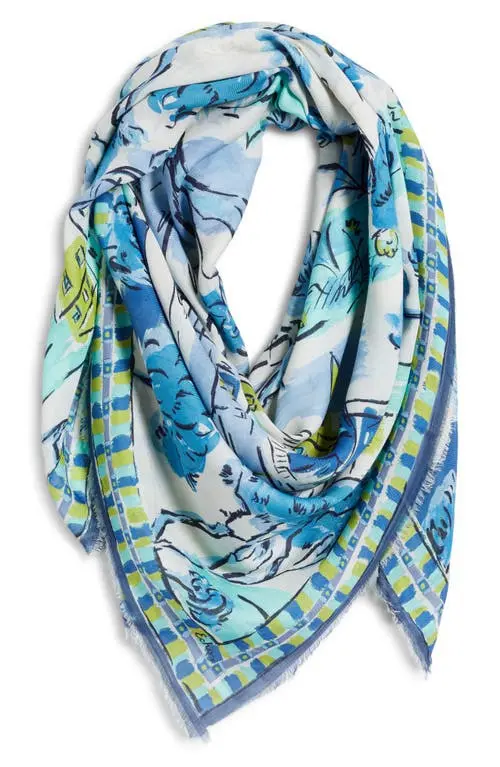 Echo Riviera Square Scarf - Chambray