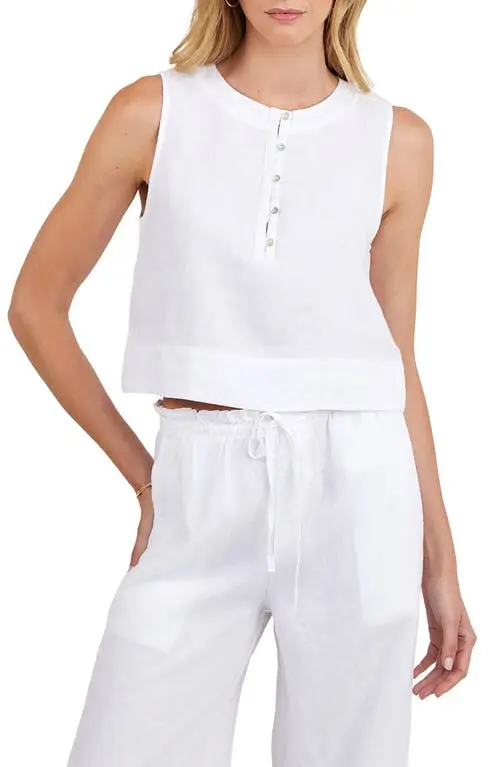Bella Dahl Sleeveless Linen Top