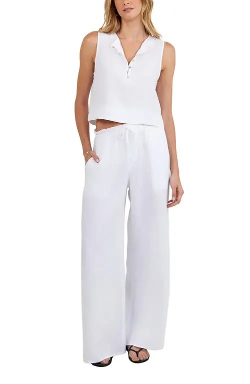 Bella Dahl Sleeveless Linen Top