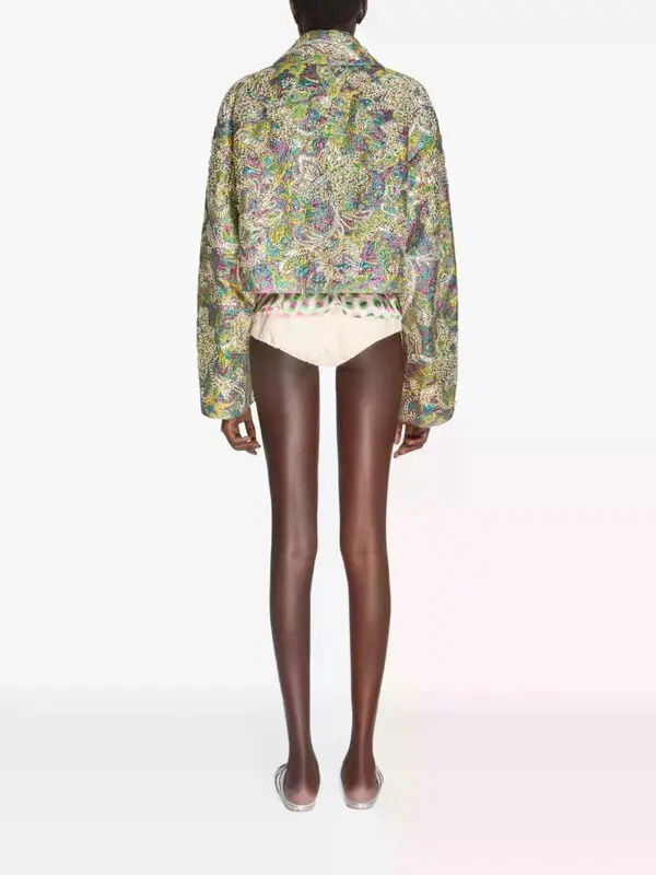 Dries Van Noten Jacquard-pattern Jacket