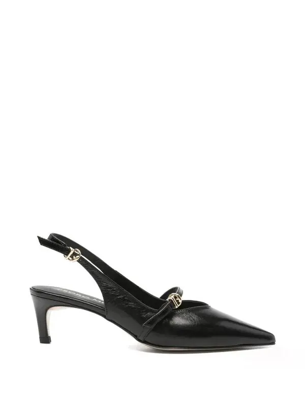PEDRO MIRALLES Pointed-toe Pumps - Black
