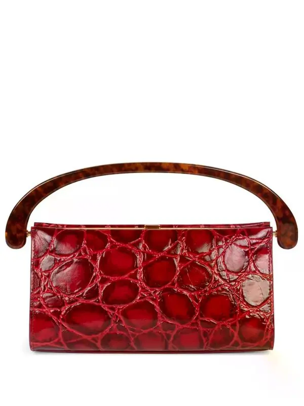 Dries Van Noten Small Leather Bag - Red