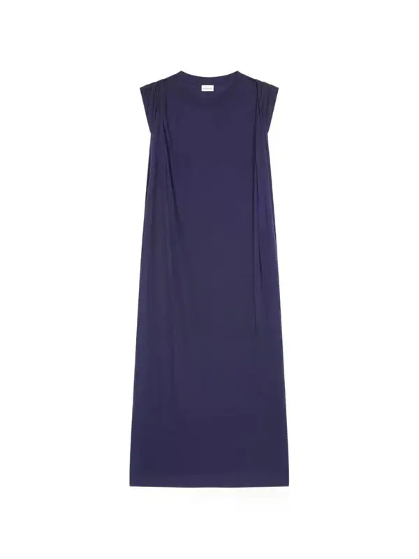 Dries Van Noten Loose T-shirt Dress - Purple
