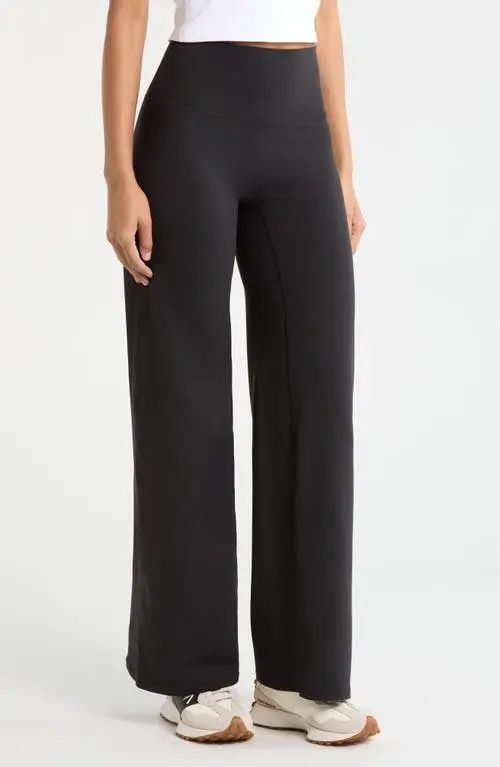 Zella Zen High Waist Wide Leg Performance Pants - Black
