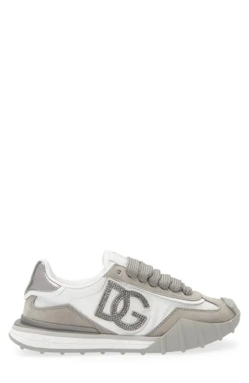 Dolce & Gabbana Athletic Low Top Sneaker - Bianco/grafite