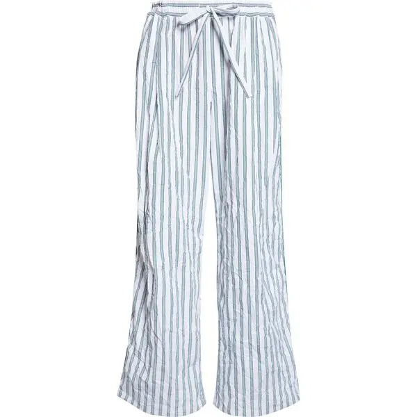 Dolce & Gabbana Stripe Crinkled Poplin Pj Pants - S8051 Rigato