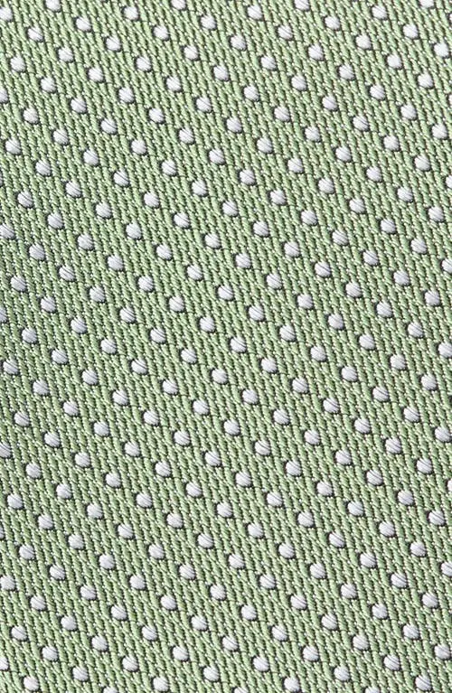 Nordstrom Tepper Dot Silk Jacquard Neck Tie - Green