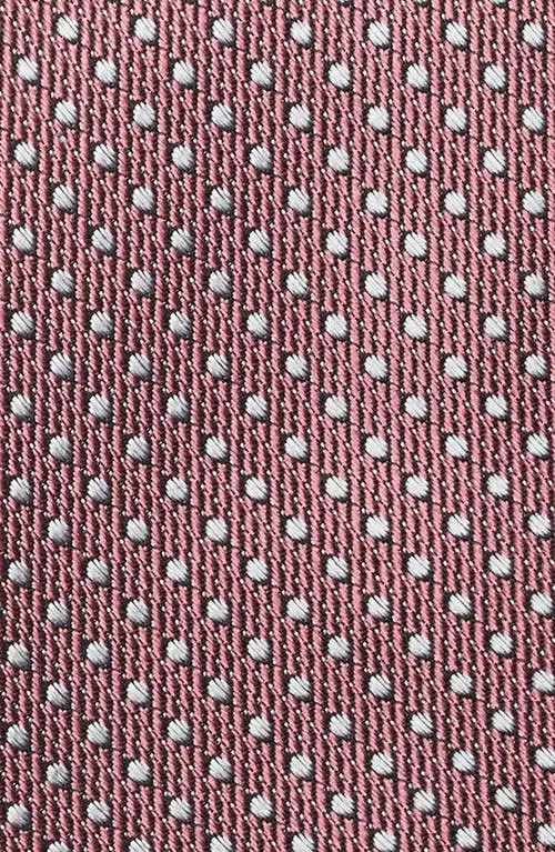 Nordstrom Tepper Dot Silk Jacquard Neck Tie - Pink