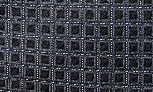 Nordstrom Stailey Neat Stretch Silk Jacquard Neck Tie - Black