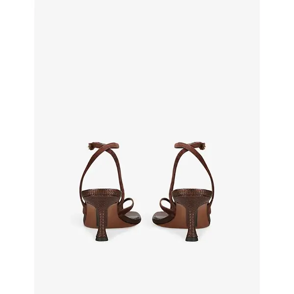 Sam Edelman Pax Suede Heeled Sandals - Brown
