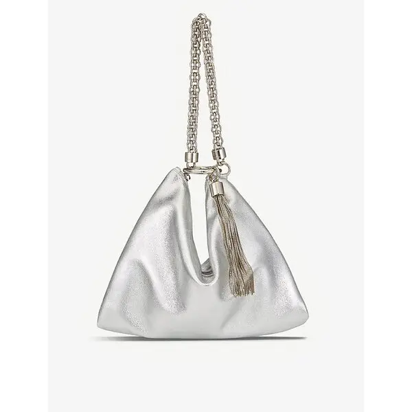 JIMMY CHOO Callie Leather Clutch