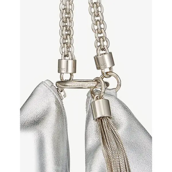 JIMMY CHOO Callie Leather Clutch