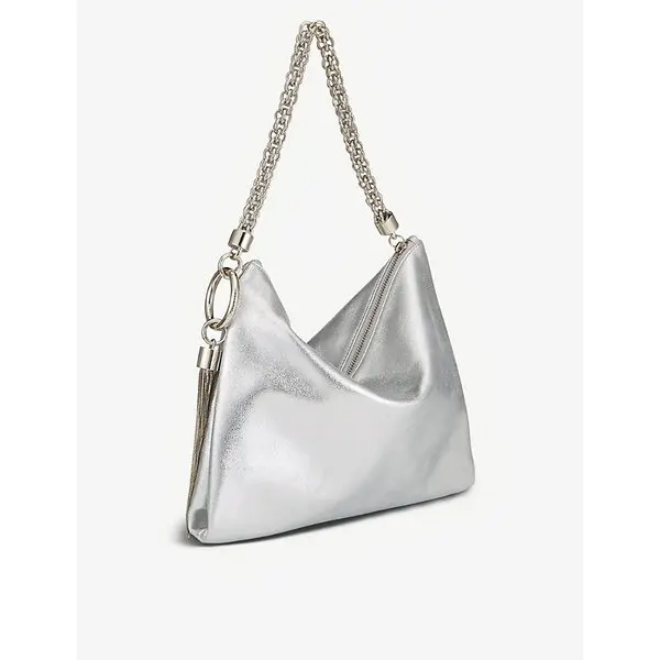 JIMMY CHOO Callie Leather Clutch