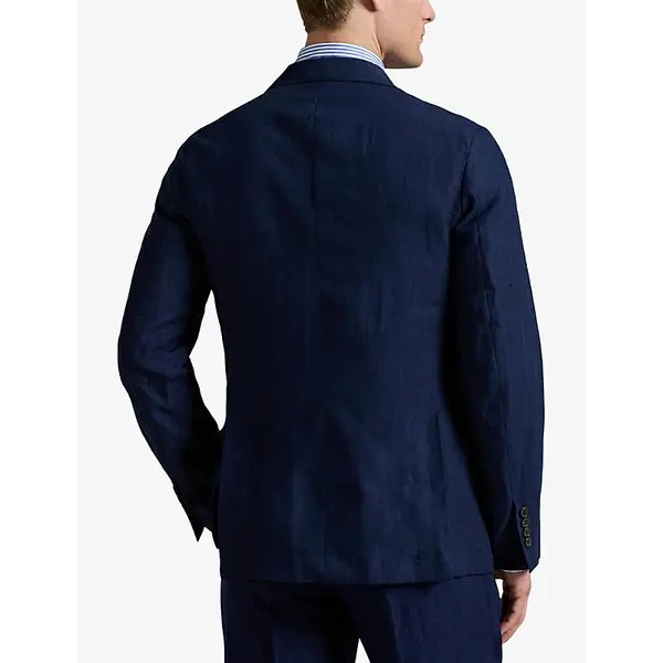 Polo Ralph Lauren Single-breasted Notch-lapel Linen Blazer
