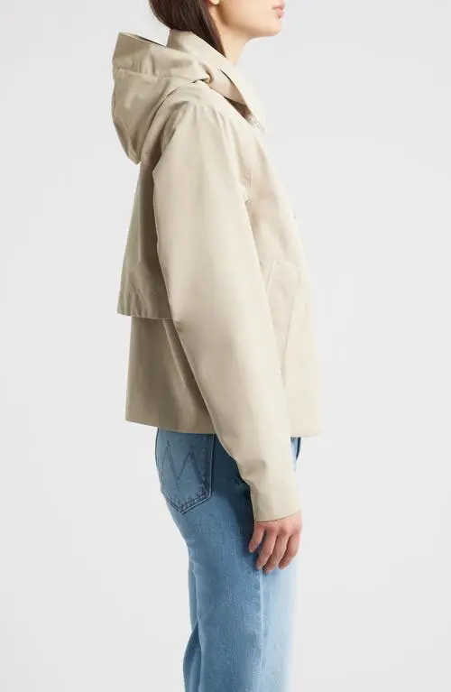 Helly Hansen Avenue Short Trench Coat - Khaki