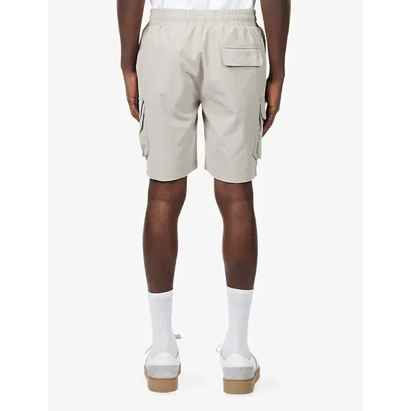 ARNE Utility Cargo Multi-pockets Stretch-woven Shorts - Stone