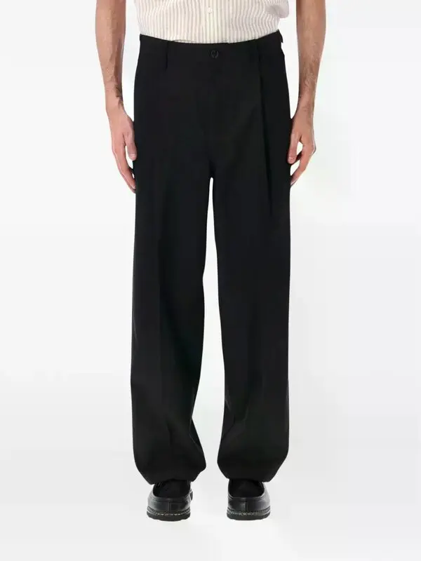 Obey Dean Pleated Trousers - Black