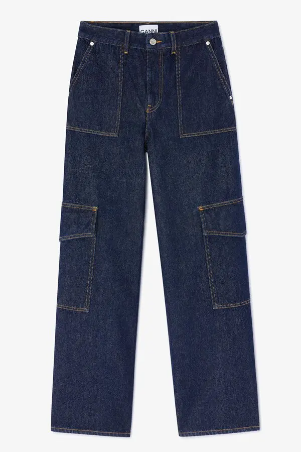 GANNI Angi Jeans - Navy
