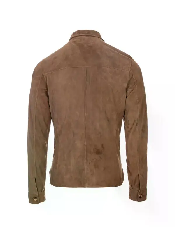 KIRED Buttoned Flap-pocket Overshirt