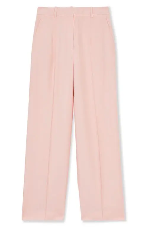 REISS Magda Pleated Wide Leg Trousers