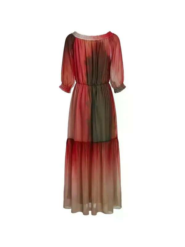 CRIDA MILANO Formentera Tie Maxi Dress