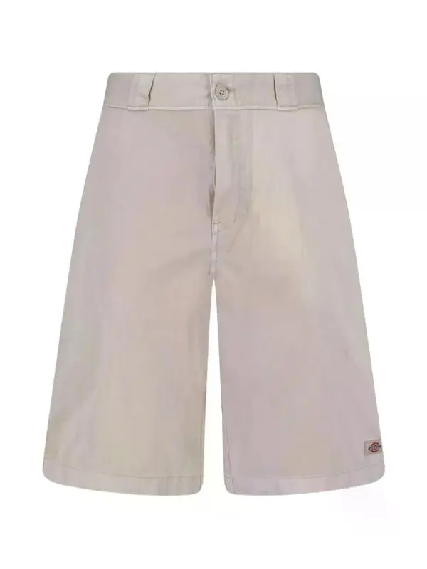 Dickies 247 13-inch Logo-patch Bermuda Shorts - Neutrals