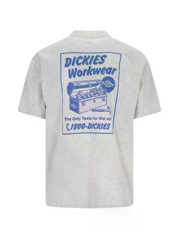 Dickies Dry Ridge Print T-shirt - Grey