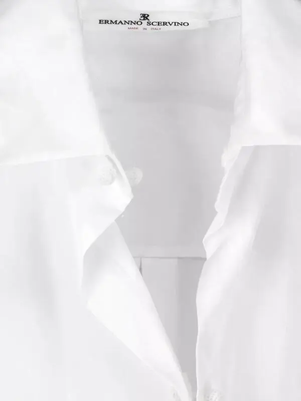 Ermanno Scervino Lace Detail Button-up Shirt