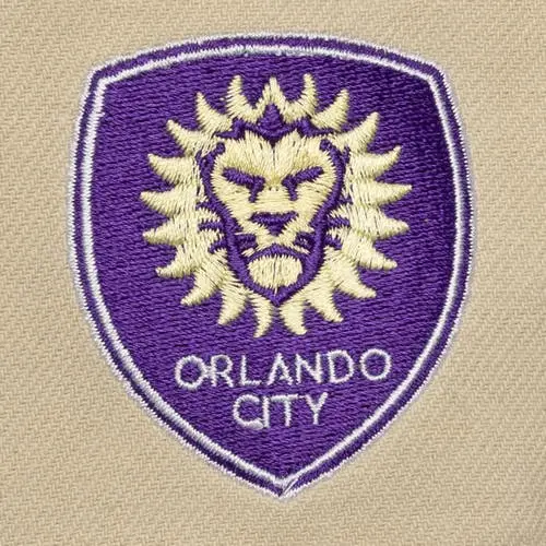 Mitchell & Ness Orlando City Sc Upside Down Pro Pinch Snapback Hat