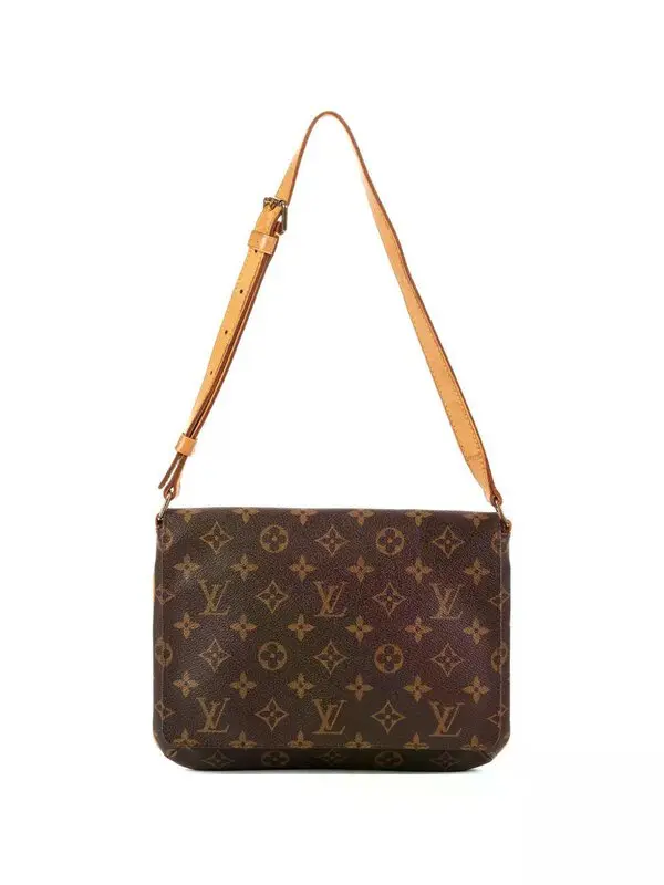 LOUIS VUITTON Musette Tango Shoulder Bag - Brown
