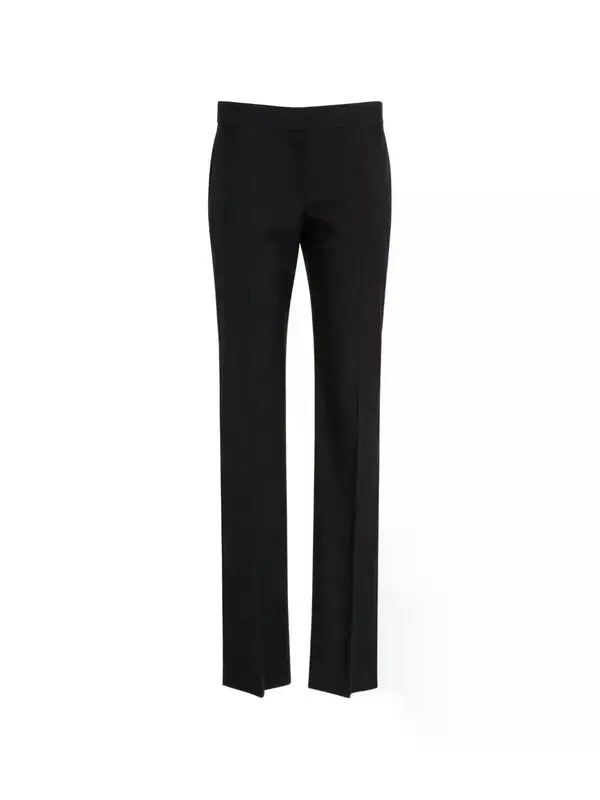 Alexander McQueen High-waisted Tailored Trousers - Black