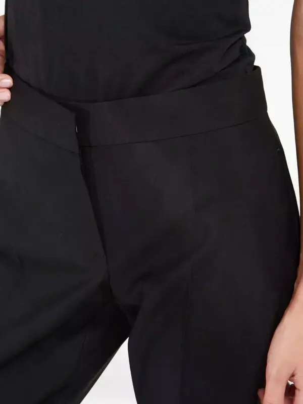 Alexander McQueen High-waisted Tailored Trousers - Black