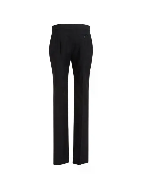 Alexander McQueen High-waisted Tailored Trousers - Black