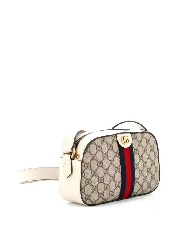 Gucci Ophidia Camera Shoulder Bag - Neutrals