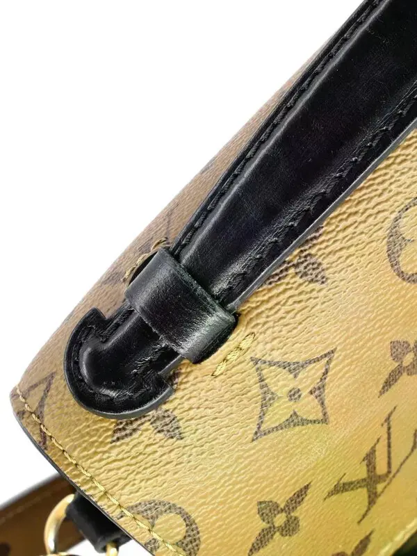 LOUIS VUITTON Pochette Metis Reverse Monogram Canvas Crossbody Bag - Brown