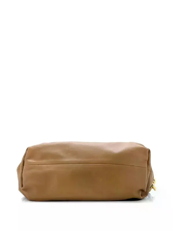 Bottega Veneta The Chain Pouch Leather Shoulder Bag - Brown