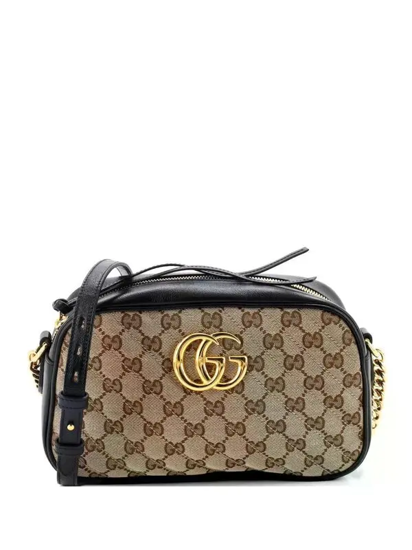 Gucci Gg Marmont Small Shoulder Bag - Black