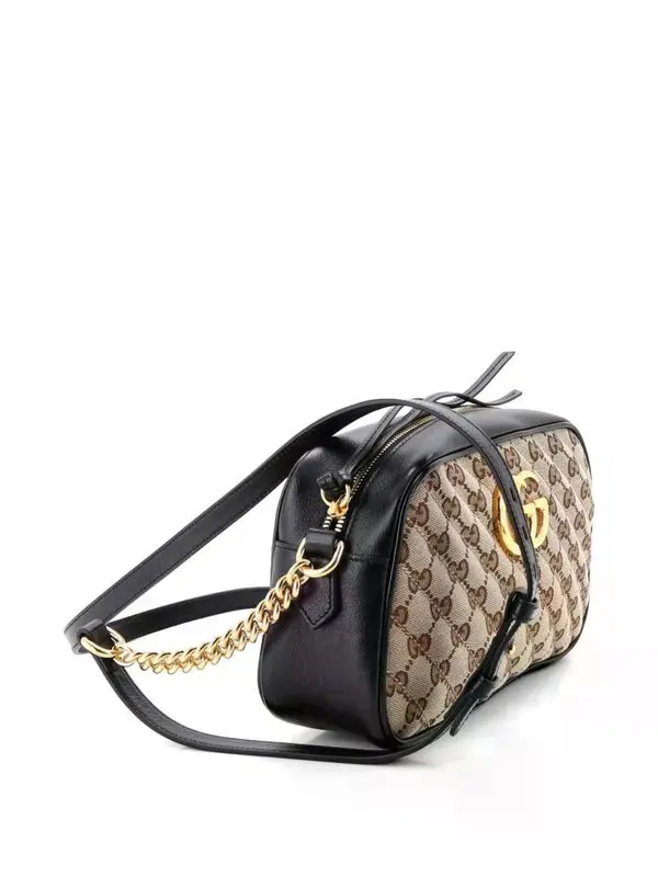 Gucci Gg Marmont Small Shoulder Bag - Black