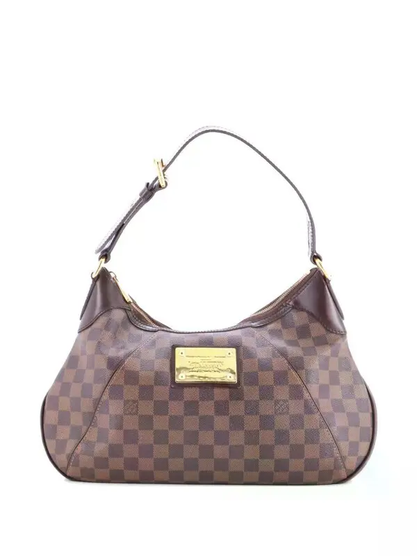LOUIS VUITTON Thames Hobo Bag - Brown