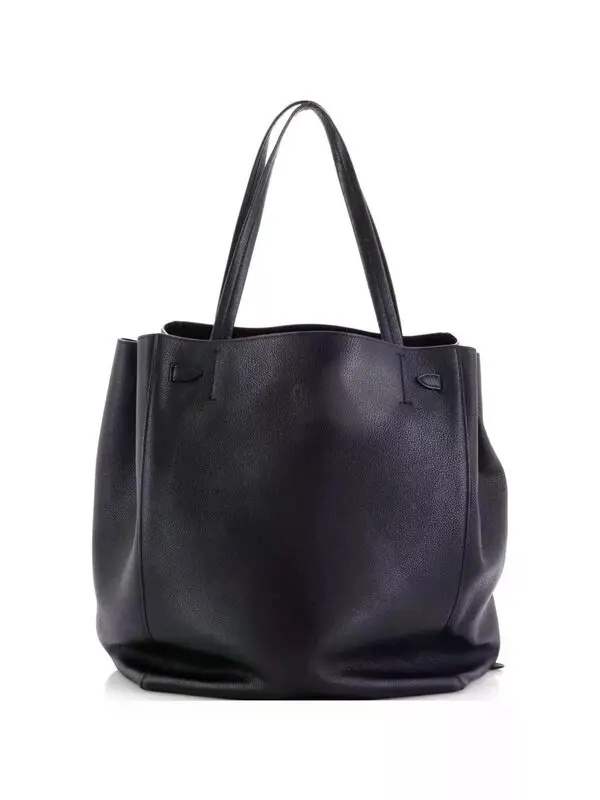 Celine Phantom Tie Cabas Medium Tote Bag - Black