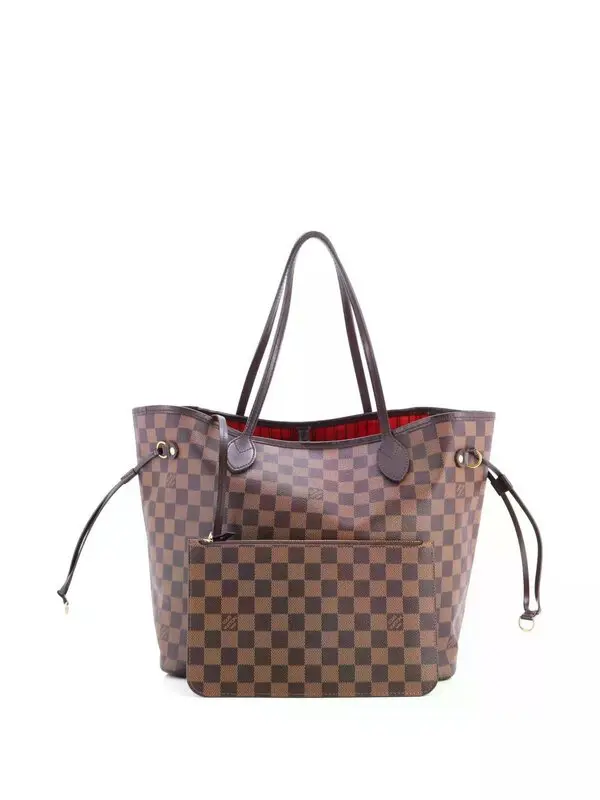 LOUIS VUITTON Neverfull Mm Tote Bag - Brown