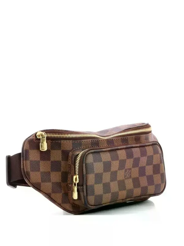 LOUIS VUITTON Melville Damier Belt Bag - Brown