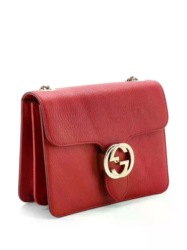 Gucci Interlocking Leather Small Shoulder Bag