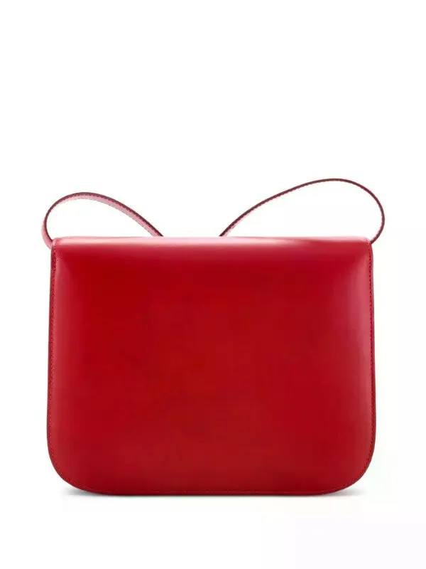 Celine Classic Box Bag Smooth Leather Medium - Red