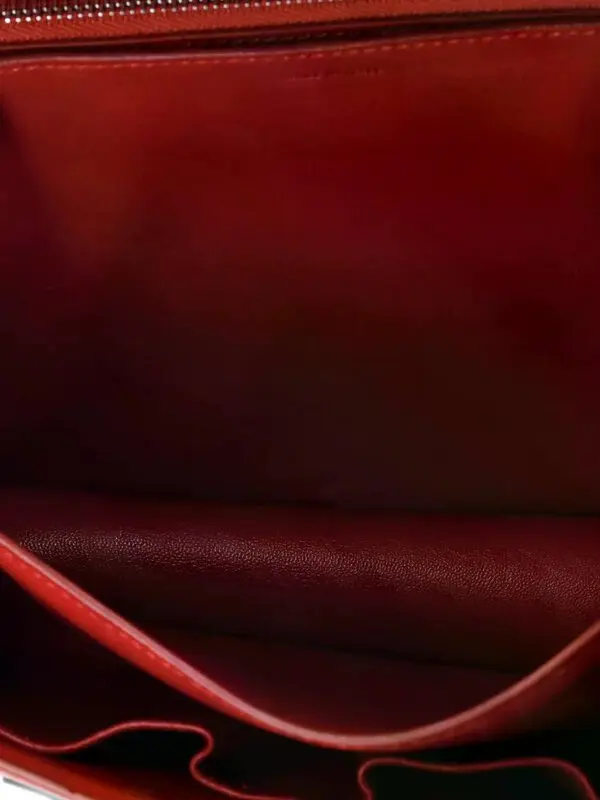 Celine Classic Box Bag Smooth Leather Medium - Red
