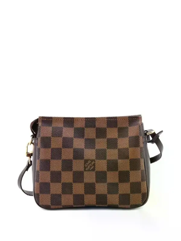 LOUIS VUITTON Trousse Make Up Damier Pouch - Brown